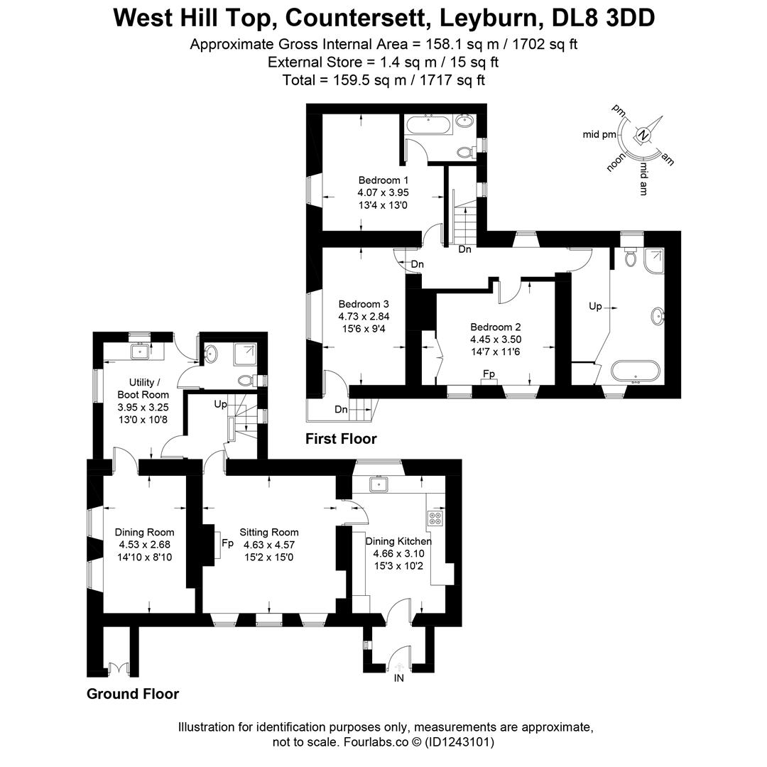 West Hill Top, Countersett - Davis & Bowring